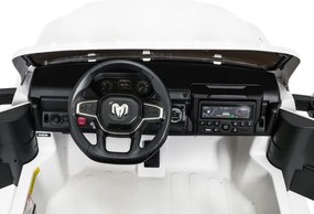 Elektrické autíčko RAM 3500 bílé