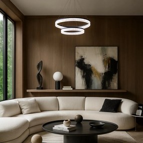 Závěsné LED svítidlo Gala, 2x LED 54w, 4000k, s