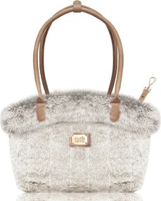 MILK&PEPPER Cestovní taška pro psy Nanouk Fluffy Beige Velikost: M