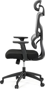 Ergonomická kancelářská židle LEXON - šedá síťovina