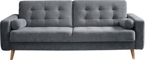 XXXLutz ROZKLÁDACÍ POHOVKA, textil, kompozitní dřevo, antracitová MID.YOU - Rozkládací pohovky - 002220030908