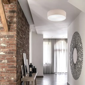 Stropní svítidlo SIRJA 2xE27/15W/230V pr. 45 cm béžová