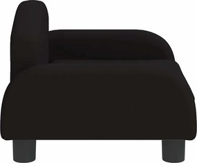 Pelíšek pro psy černý 50 x 40 x 30 cm textil 171975