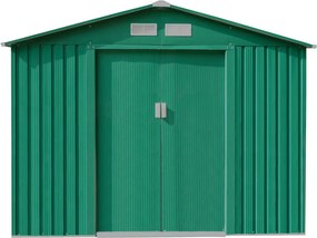 G21 Zahradní domek GAH 580 - 251 x 231 cm, zelený
