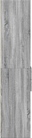 Skříň highboard šedá sonoma 50 x 42,5 x 185 cm kompozitní dřevo 3281460