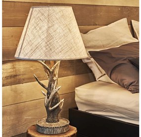 Ideal Lux - Stolní lampa CHALET 1xE27/60W/230V paroží