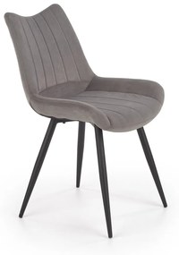 Designová židle Minna šedá