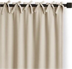 Krémový dimout závěs 140x250 cm Carli Tie – Restilo