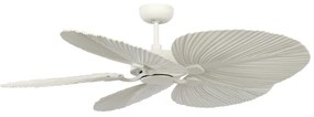 Lucci Air 21065449 - Stropní ventilátor BALI pr. 132 cm bílá/krémová + DO