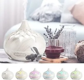 SIXTOL Palm bílé dřevo / Aroma difuzer / 500ml / 12 W / Automatické vy