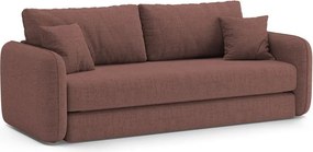 Tmavě růžová rozkládací pohovka 225 cm Dormi – Micadoni