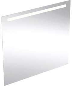 Geberit Option - Zrcadlo s LED osvětlením, 100x90 cm, hliník 502.814.00.1