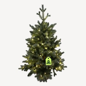 Smrk Modrý 100 LED 90 cm