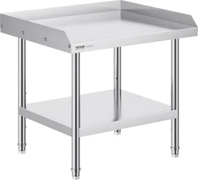Pracovní stůl z nerezové oceli 61 × 71,1 cm Komerční restaurace na přípravu jídla