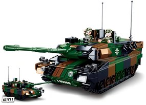 Sluban Model Bricks M38-B0839 Německý bitevní tank Leopard 2A5