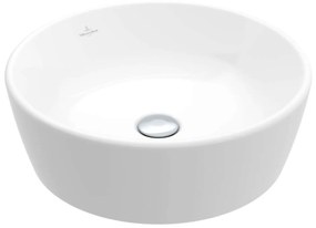 Villeroy & Boch Architectura - Umyvadlo na desku, průměr 45 cm, s přepadem, CeramicPlus, alpská bílá 5A2545R1