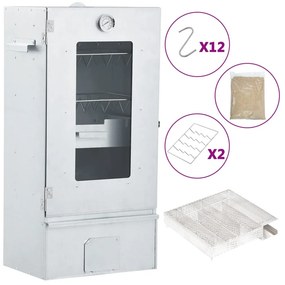 Grilovací trouba / udírna s generátorem kouře pozinkovaná ocel 3200763