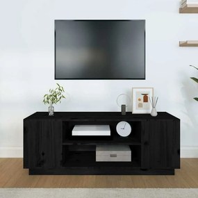 vidaXL TV skříňka 110 x 35 x 40,5 cm masivní borové dřevo [814413] Barva: Šedá
