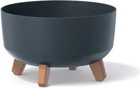 PROSPERPLAST GRACIA LOW 28.5 cm antracit / Květináč