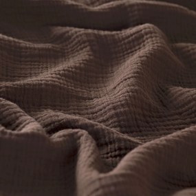 Celoroční mušelínové povlečení do postýlky Chocolate - GOTS Velikost: 95 x 130 + 45 x 65