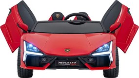 Elektrické autíčko Lamborghini Revuelto XL STRONG červené
