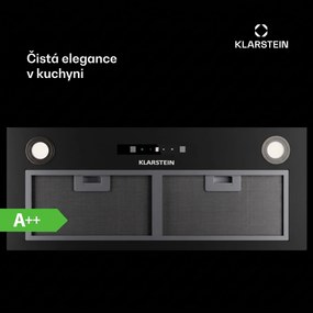 Klarstein Paolo 72, vestavná digestoř, 72 cm, 520 m³/h, LED Touch, A++