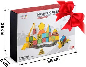 Magnetické vzdělávací stavebnice 72 ks RK-780 Ricokids