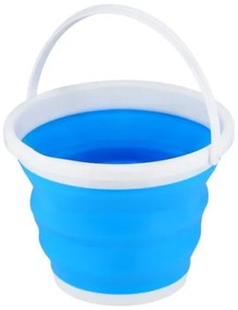 Skládací kbelík NILS Camp NC1731, modrý, 10 litrů
