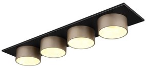 Globo 56964-4 - LED Stropní svítidlo RAYMOND LED/40W/230V 3000K 86x20 cm mosaz 56964-4