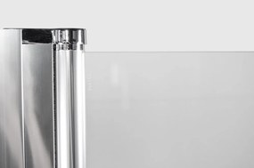 ARTTEC Sprchový kout nástěnný COMFORT B 10 grape sklo 91 - 96 x 86,5 - 89 x 195 cm XCOM0020