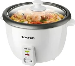 Taurus RICE CHEF šedo-bílá / Rýžovar / 1,8 l / 700 W
