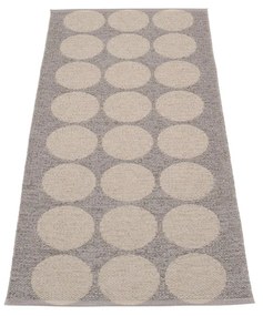Vinylový koberec Pappelina HUGO mud metallic velikost: 70x160cm