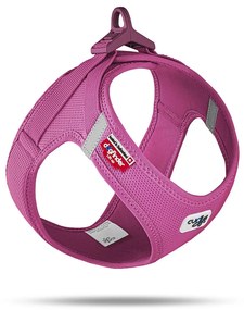 CURLI Postroj pro psy se sponou Air-Mesh Fuchsia 3XS, 1,5- 3 kg