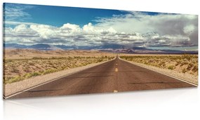 Obraz cesta v poušti Varianta: 100x50