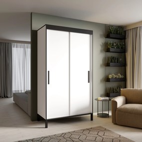 ADRK Furniture Posuvná skříň BRIG 120 SW-BRI-120-W