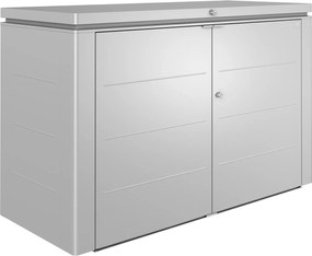 Biohort Zahradní box HighBoard 200 stříbrný, 200 x 84 x 127 cm