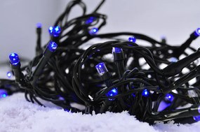 LED vánoční řetěz - 20 LED - modré světlo