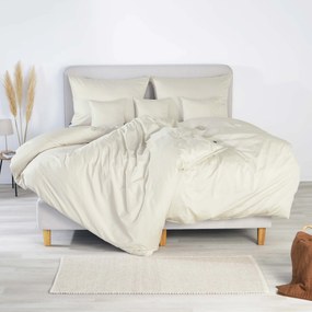 Saténové prodloužené povlečení Pure Elegance - GOTS Velikost: 140 x 220 + 70 x 90