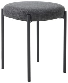 Tmavě šedá kovová stolička Pelican – Unique Furniture