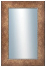 DANTIK - Zarámované zrcadlo - rozměr s rámem cca 40x60 cm z lišty TOMAS bronz velká (3029)