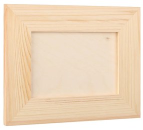 ČistéDřevo Dřevěný fotorámeček na zeď 22 x 17 cm