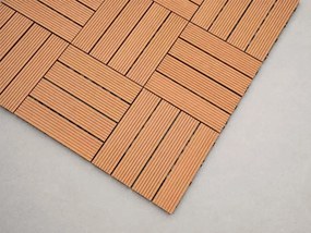 WPC dlaždice LEGI BASE 30 x 30 cm, teak