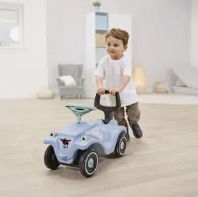 BIG Dětské odrážedlo Bobby Car Classic modrá / 2v1 s chodítkem / nosno