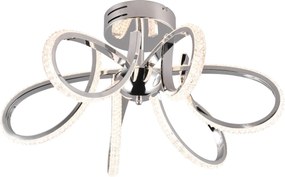 XXXLutz STROPNÍ LED SVÍTIDLO, 57/57/28 cm Ambiente - Stropní svítidla - 0040240049