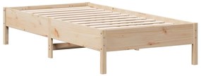 Rám postele 90 x 190 cm masivní borové dřevo