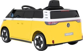 Elektrické autíčko Volkswagen ID BUZZ žluté
