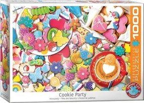 EUROGRAPHICS Puzzle Sušenková oslava / 1000 dílků / 68 × 48 cm