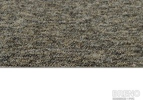 Breno Metrážový koberec ULTRA 94 šedý, šíře 400 cm, Šedá
