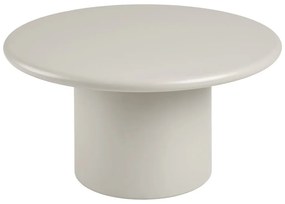 Krémový kulatý konferenční stolek ø 80 cm Nagano – House Nordic