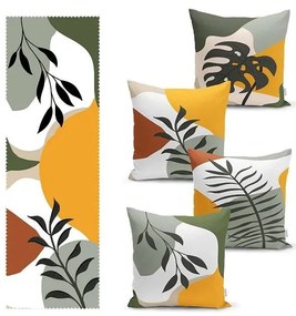 Set povlaků na polštář a běhounu 5 ks – Mila Home
